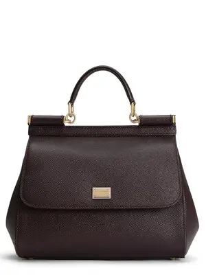 Dolce & Gabbana Borsa A Mano "sicily" Large - Brown