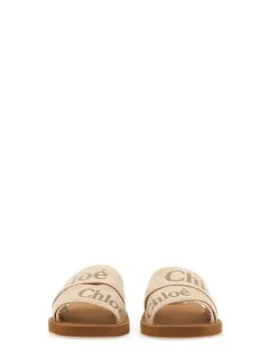 Chloé Sandalo Slide "woody