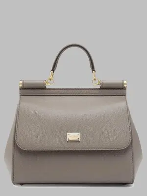 Dolce & Gabbana Sicily Top Handle Bag - Dove
