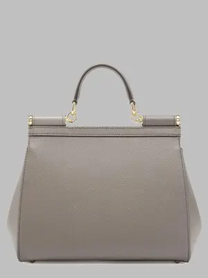 Dolce & Gabbana Sicily Top Handle Bag - Dove
