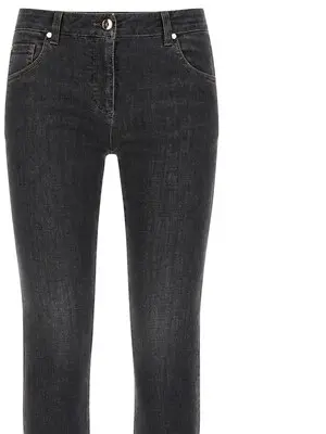 Brunello Cucinelli Slim Fit Five-pocket Jeans