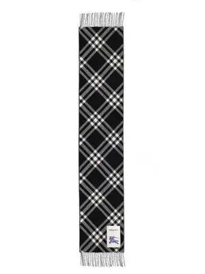 Burberry Sciarpa In Cashmere Check