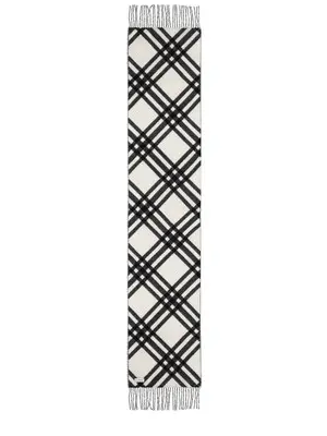 Burberry Sciarpa In Cashmere Check