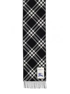 Burberry Sciarpa In Cashmere Check