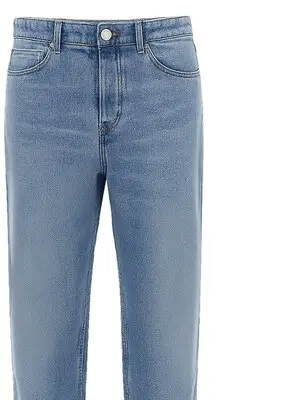 AMI Paris Tapered Fit Jeans - Denim