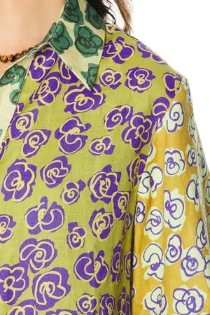 ALEMAIS Patty Spliced Shirt - Multi