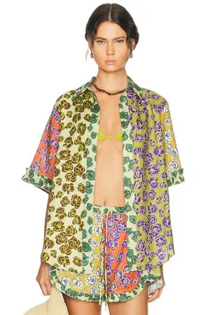 ALEMAIS Patty Spliced Shirt