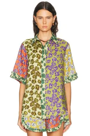 ALEMAIS Patty Spliced Shirt