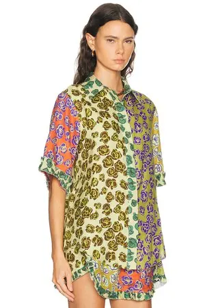 ALEMAIS Patty Spliced Shirt
