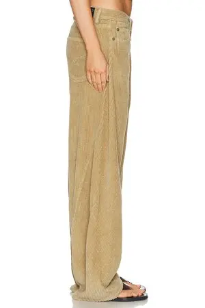 R13 Janine Wide Leg Corduroy Pants