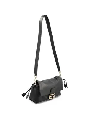 Fendi Baguette Medium Leather Handbag