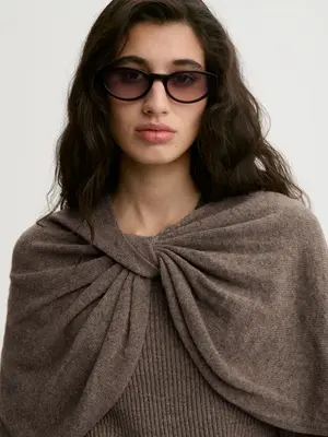 BY MALENE BIRGER Pinne Wool Cape