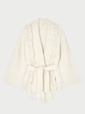 BY MALENE BIRGER Candela Cardigan - Soft White
