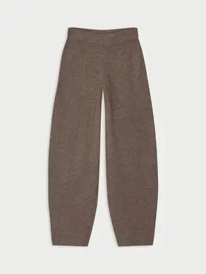 BY MALENE BIRGER Carmela Ribbed Wool Trousers