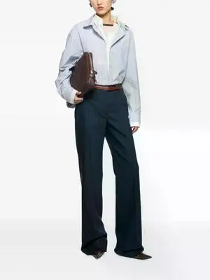 Acne Studios Striped Layered-effect Shirt
