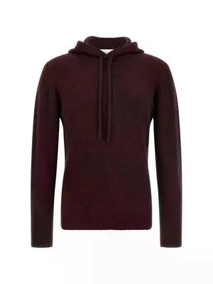 ROBERTO COLLINA Drawstring Hoodie - Red