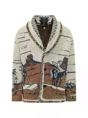 Alanui Fringe-trimmed Cardigan - Neutrals