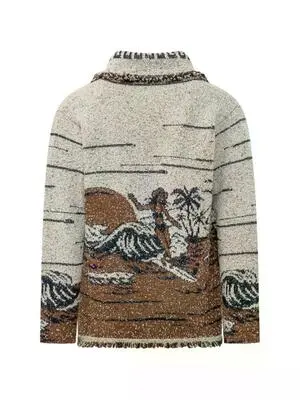 Alanui Fringe-trimmed Cardigan