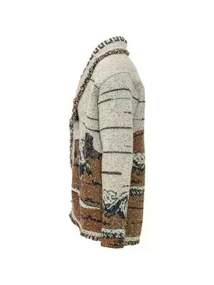 Alanui Fringe-trimmed Cardigan