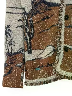 Alanui Fringe-trimmed Cardigan