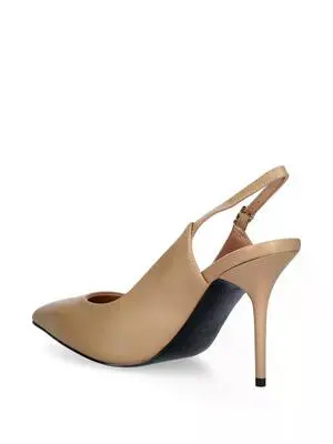 Moschino Pointed-toe Slingback Pumps
