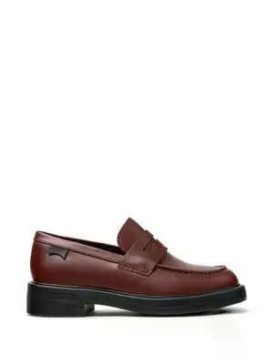 Camper Dean Leather Loafers - Brown