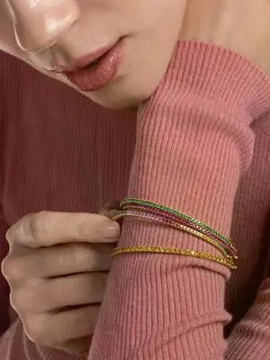 Kwiat Sapphire Stackable Bangle Bracelet