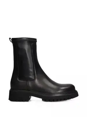 JULIE DEE Lug-sole Chelsea Boots - Black