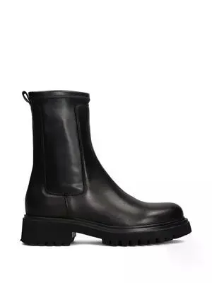 JULIE DEE Lug-sole Chelsea Boots - Black