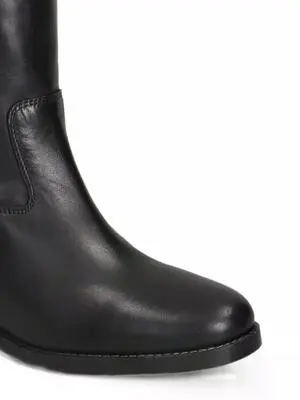 JULIE DEE Round-toe Knee-high Boots