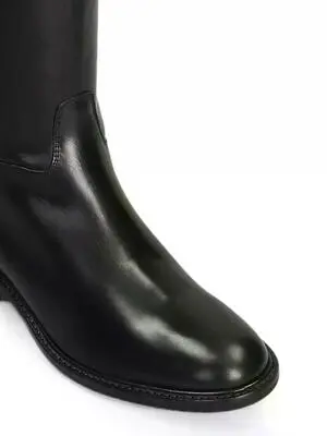 JULIE DEE Knee-high Leather Boots