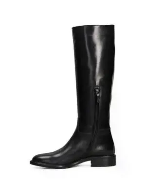 JULIE DEE Knee-high Leather Boots