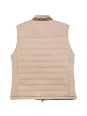 Kiton Zip-up Gilet - Neutrals