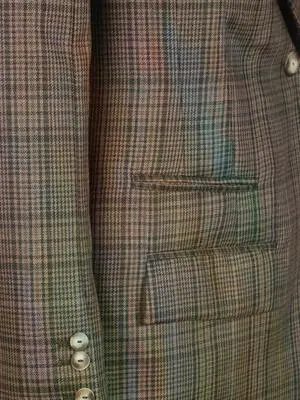 DONDUP Check-pattern Double-breasted Jacket