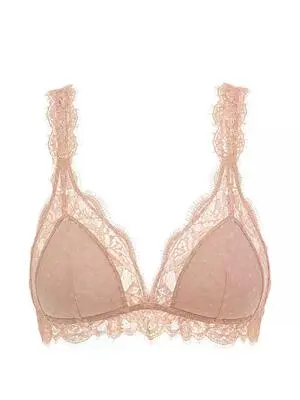 Love Stories Lace-trimmed Point D'esprit Bra