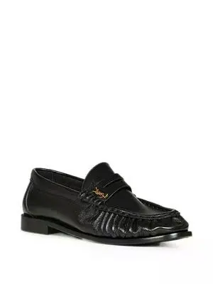 Saint Laurent Le Loafer Supple In Shiny Leather