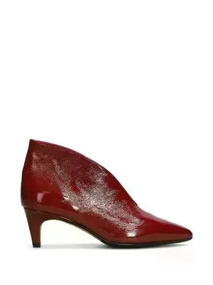 L'ARIANNA Pointed-toe Patent-finish Ankle Boots