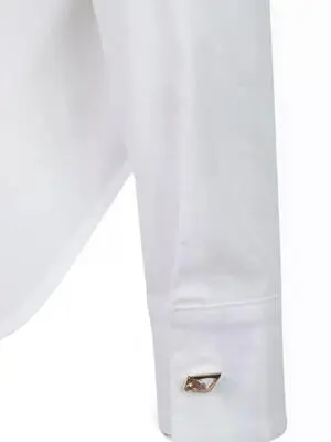 DONDUP Jewelled-button Long-sleeve Shirt