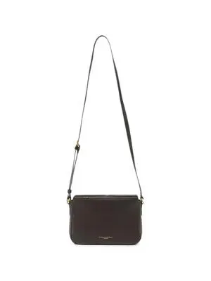 GIANNI CHIARINI Laura Leather Shoulder Bag - Brown