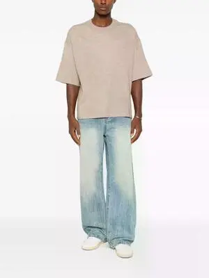 Fear Of God Logo-patch Drop-shoulder T-shirt