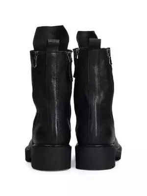 JULIE DEE Lace-up Combat Boots