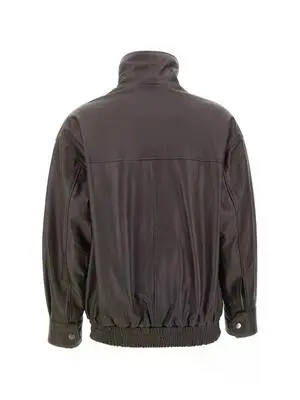 KAOS Leather Bomber Jacket