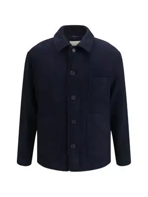 BROOKSFIELD Button-up Patch-pocket Sweater