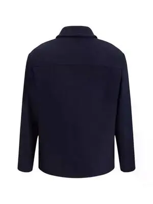 BROOKSFIELD Button-up Patch-pocket Sweater