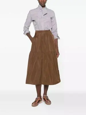 ROSSO 35 Tiered Midi Skirt