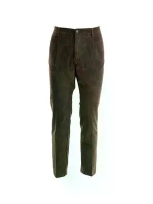 CRUNA Corduroy Trousers With Belt Loops