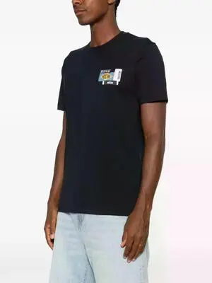 Moschino Logo-patch T-shirt