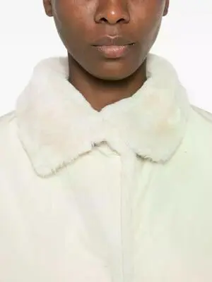 ROSSO 35 Faux-fur Collar Jacket