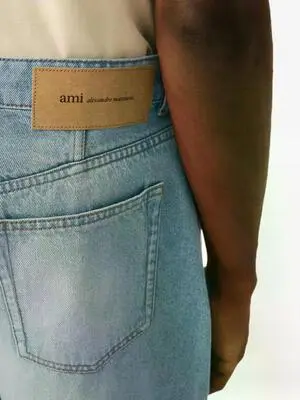 AMI Paris Baggy-fit Cotton Jeans