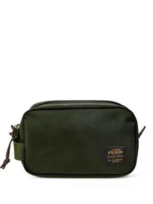 Filson Logo-patch Zip-around Pouch - Green